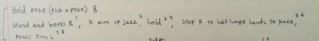 How I Write Down My Choreography – Dance Insight