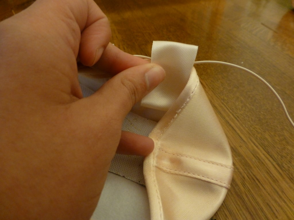 How to sew pointe shoes ribbon – Dance Insight